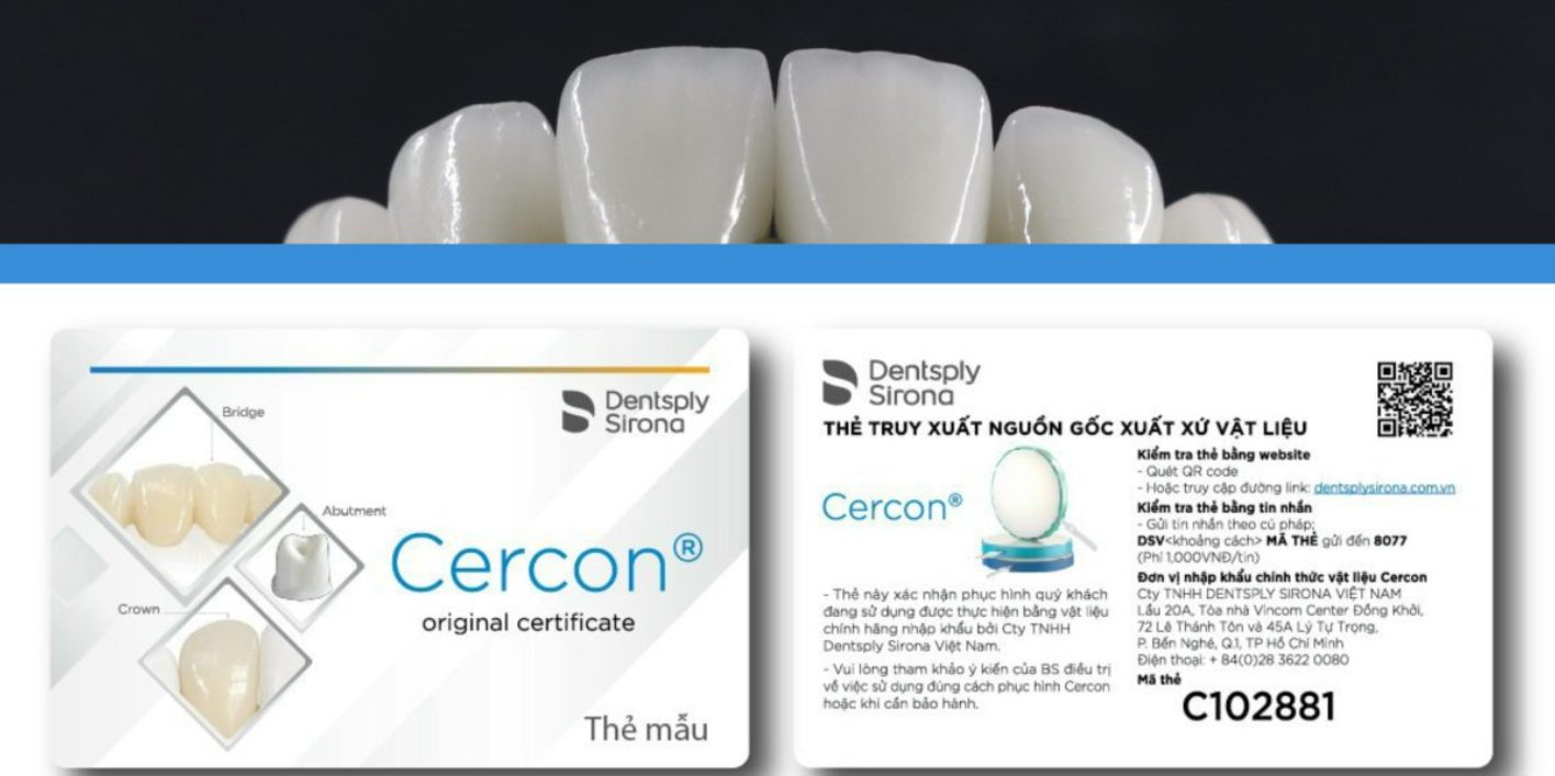 Răng sứ Cercon và những ưu điểm nổi bật